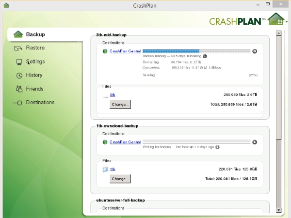 Crashplan/Code42 Tutorials – HWR Robotics